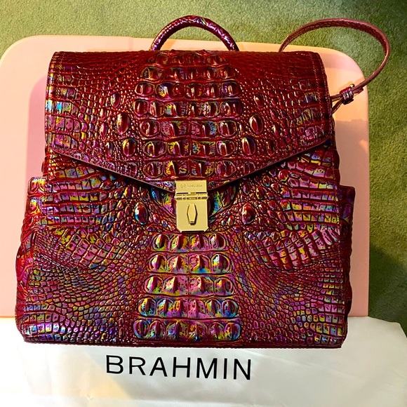 Brahmin | Bags | Brahmin Liz Backpack | Poshmark